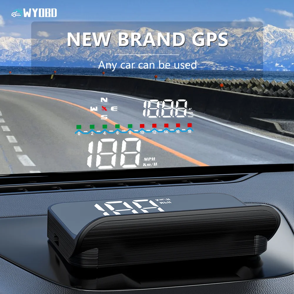 WYOBD-GPS-HUD-Car-Digital-Speedometer-Head-up-Display-Overspeed-Alarm ...
