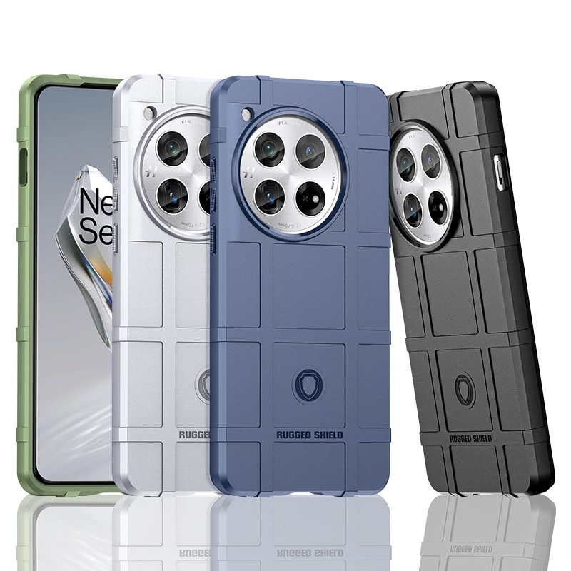 Shockproof Phone Case For OnePlus 12 Bumper Anti-knock Soft TPU Slim ...