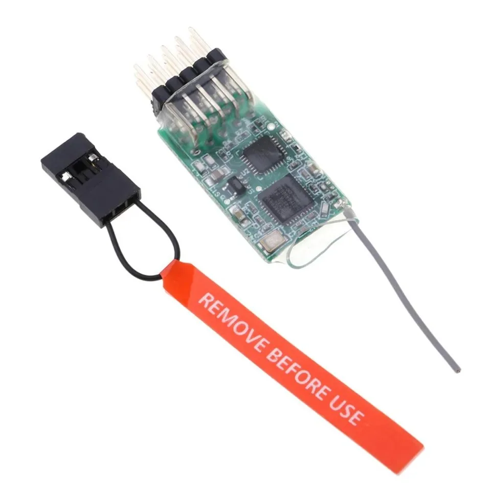 4100E 2.4GHz Receiver 4Ch DSM2 MICRO FULL RANGE +800m 4100x RC Airplane ...