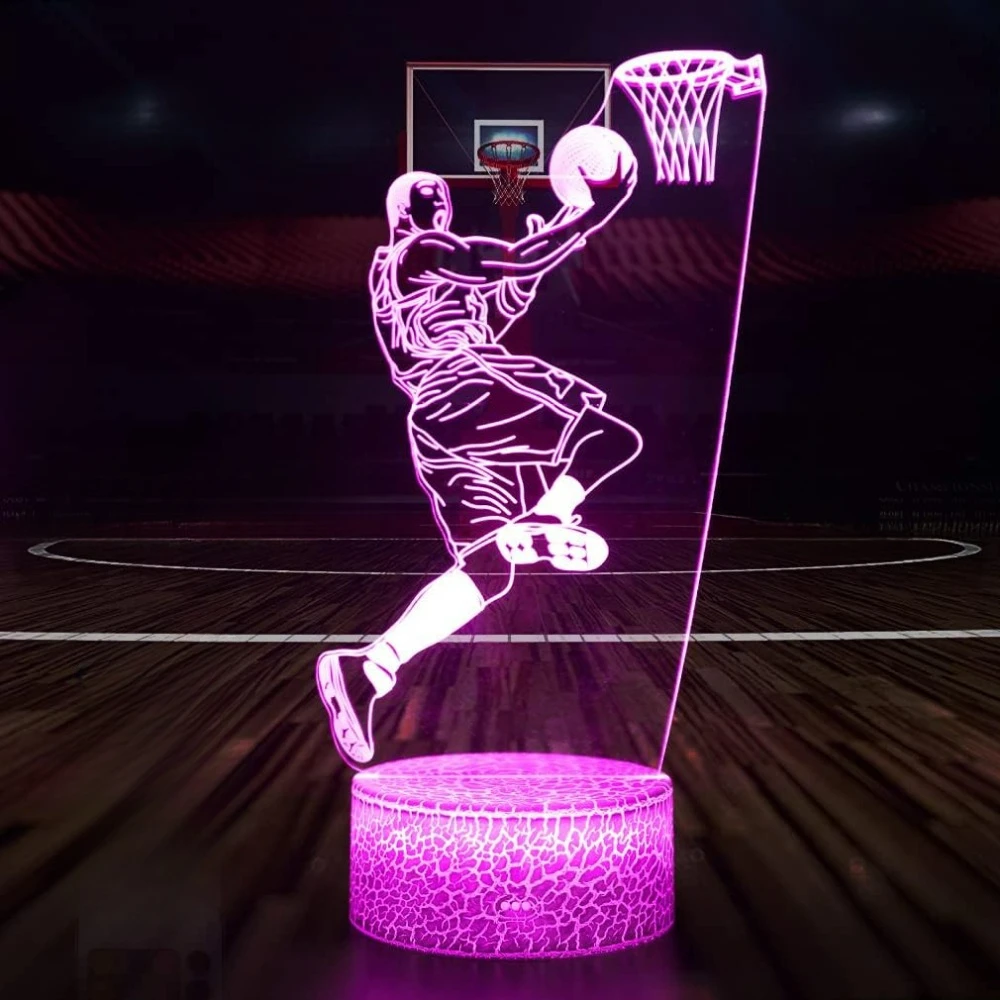 Nighdn-Basketball-Man-3D-Lamp-Night-Light-Brightness-Adjusted-USB ...