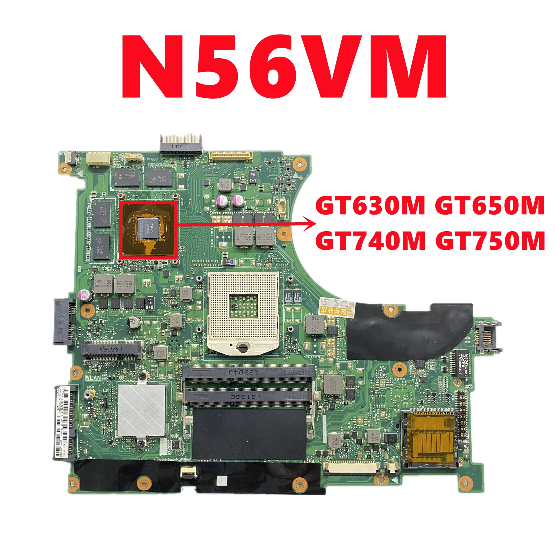 N56VM Mainboard For ASUS N56 N56V N56VD N56VM N56VV N56VJ N56VB N56VZ ...