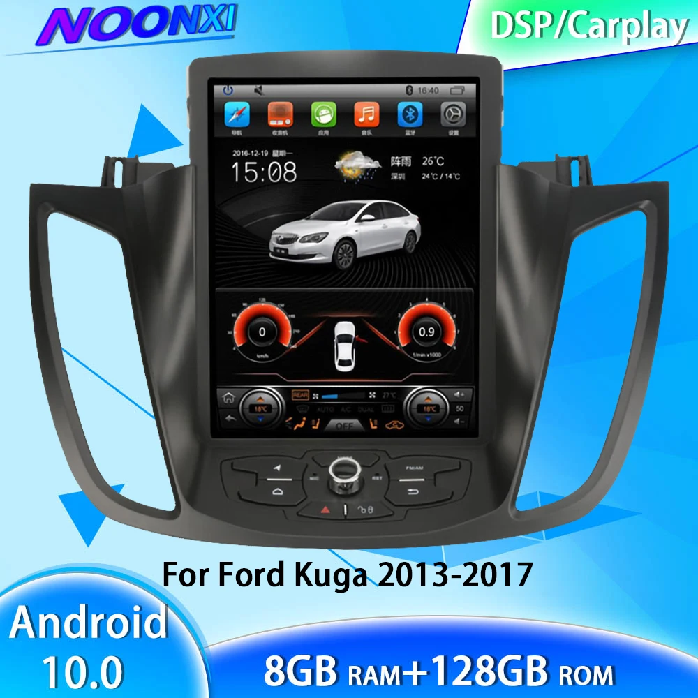 For-Ford-Kuga-2013-2017-Android-10-8G-128G-Car-Radio-Coche-Central ...