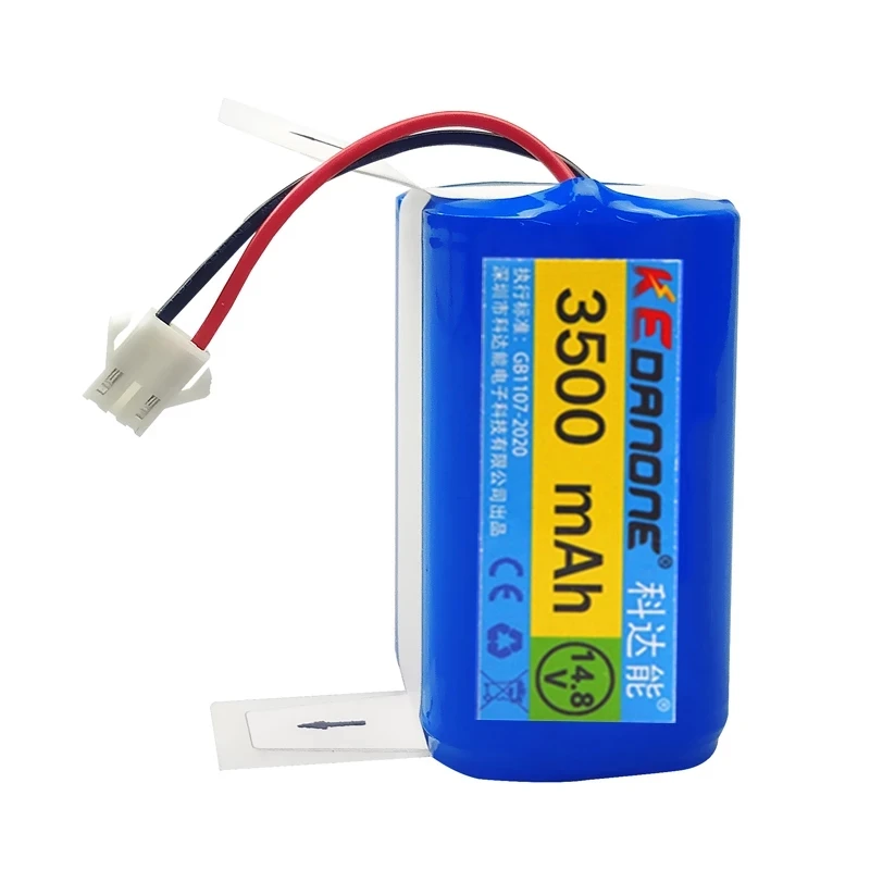 18650 14.4V 2600mAh Li Ion Battery Pack ,For Xiaomi G1 MI Robot Vacuum ...