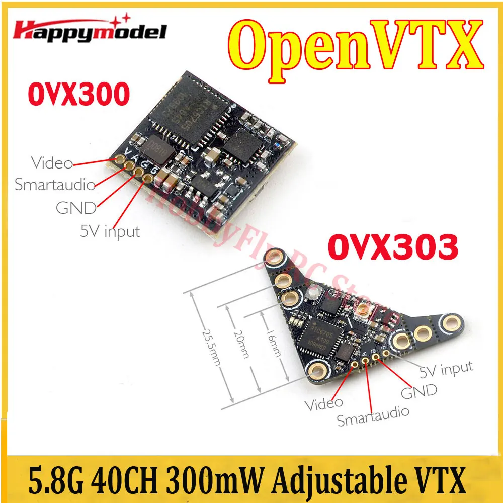 Happymodel-OVX300-OVX303-5-8G-40CH-300MW-OpenVTX-Video-Micro-Transmitter-Yang-Dapat-Disesuaikan ...