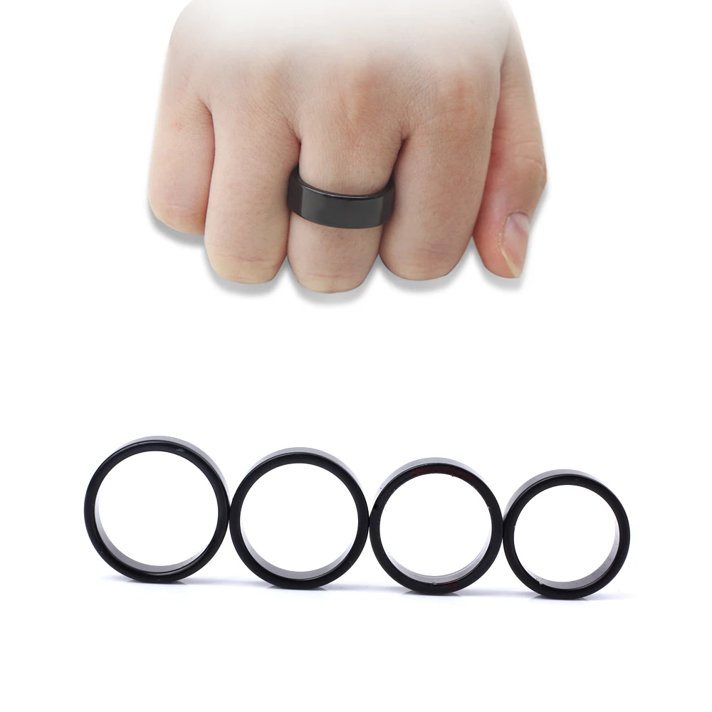 Black-Strong-Magnetic-Ring-Close-Up-Magic-Magia-Magie-Magicians ...