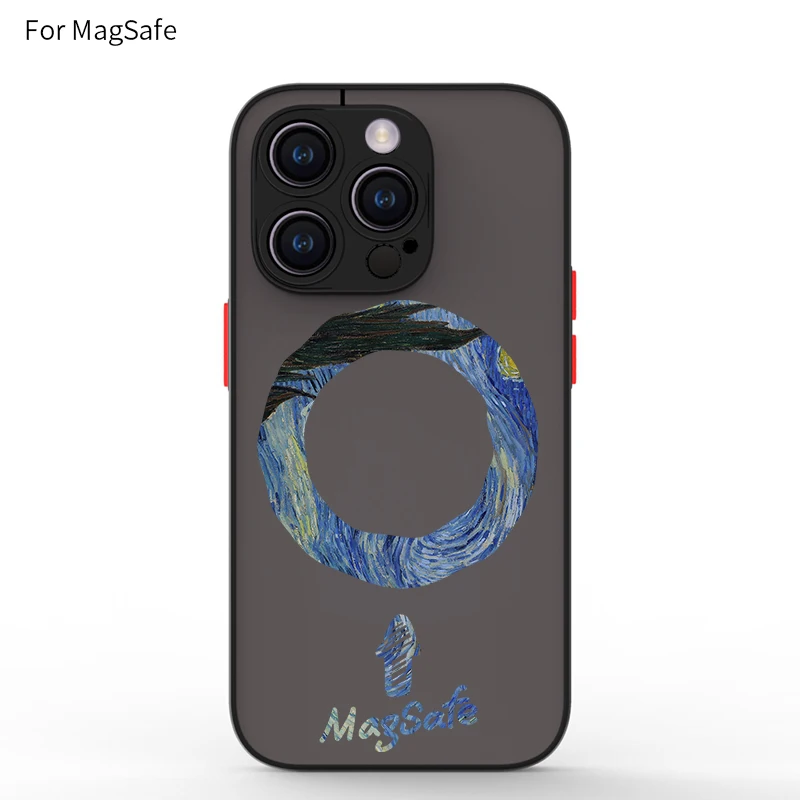 Luxury Magsafe Lens Protection Shockproof Acrylic Phone Case For iPhone ...