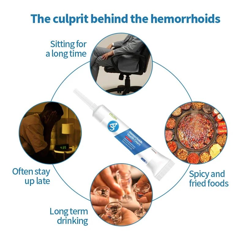 Hemorrhoids Removal Ointment Intemal External Hemorrhoid Cure Spray ...
