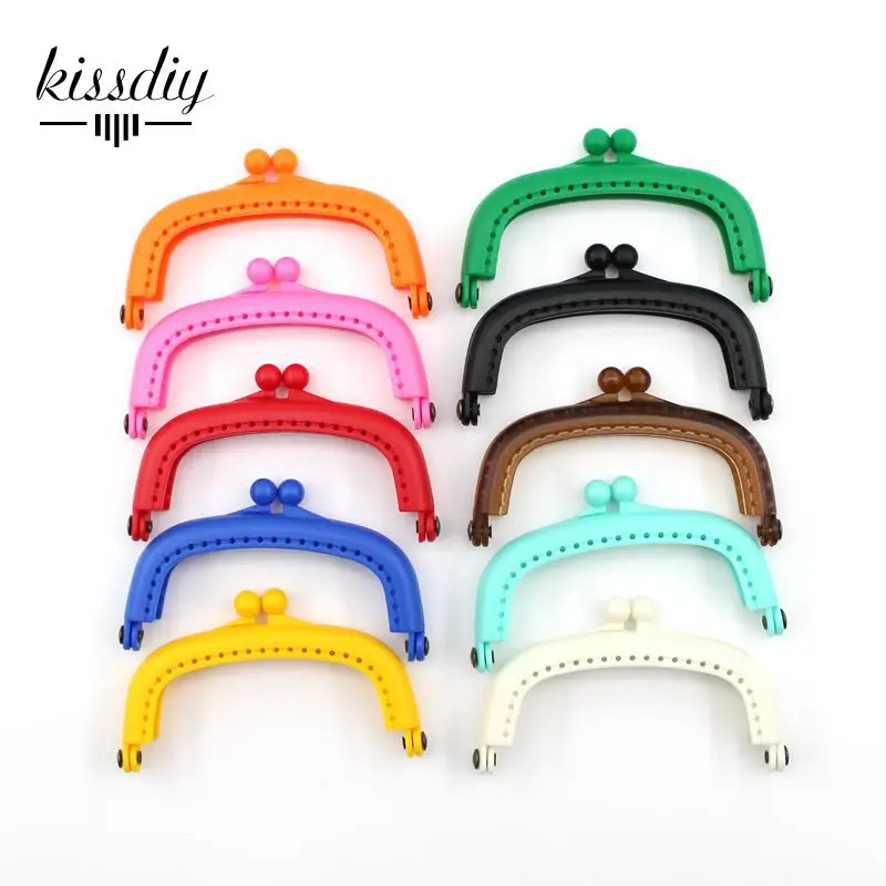 10PCS-8-5CM-Candy-Arc-Resin-Plastic-Purse-Frame-With-Hole-Kiss-Clasp ...