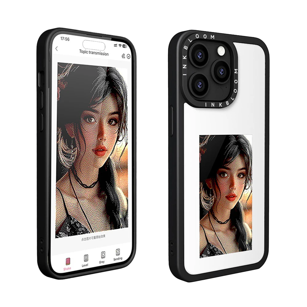 Inkshow-3-7-Inches-Screen-Display-NFC-Case-For-iPhone-13-14-15-Pro-Max ...