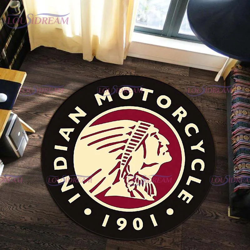 Indian Motorcycle Logo Round