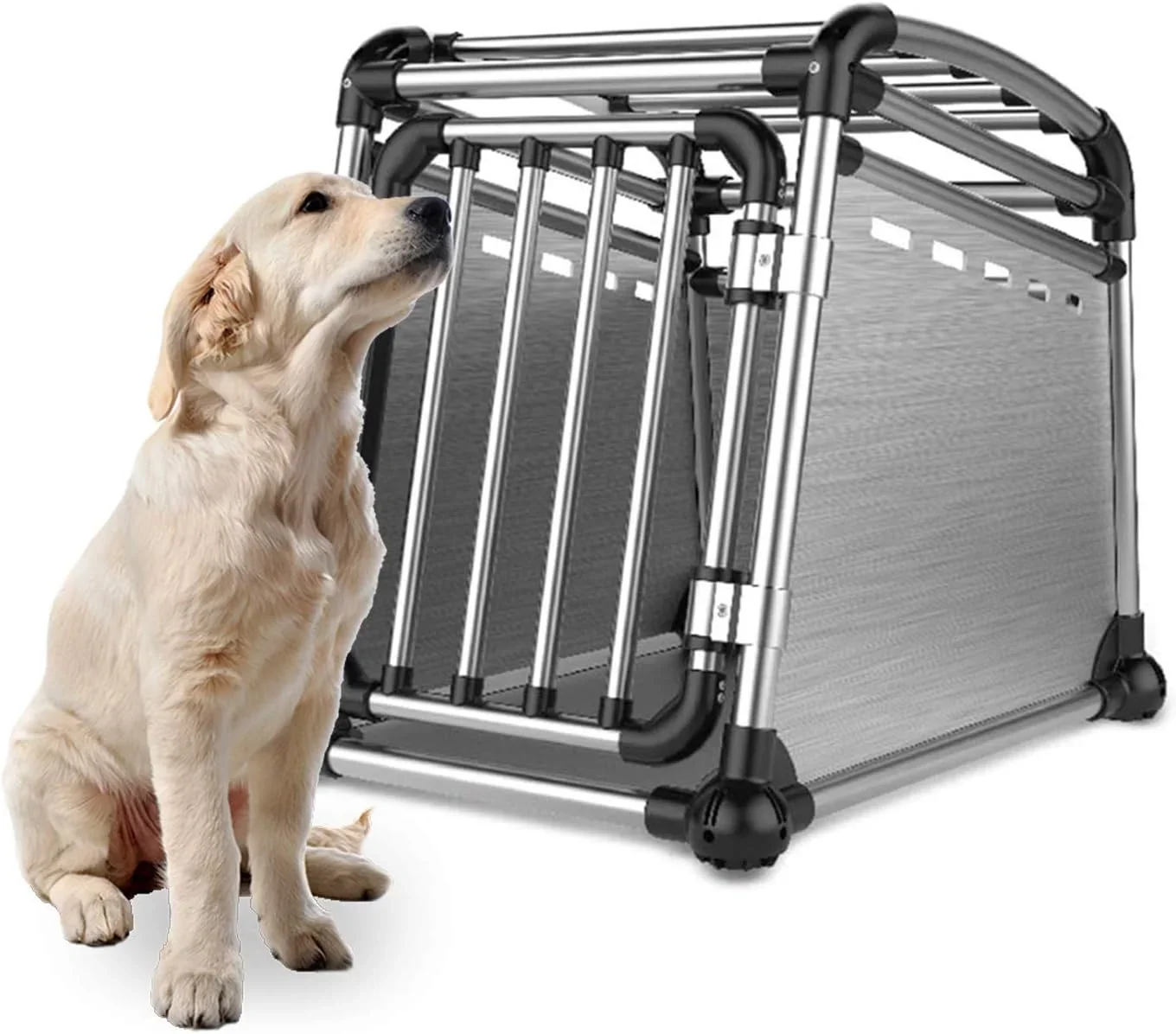 AFP Two Size Large Storage Collapsible Lightweight Dog Aluminium Travel ...