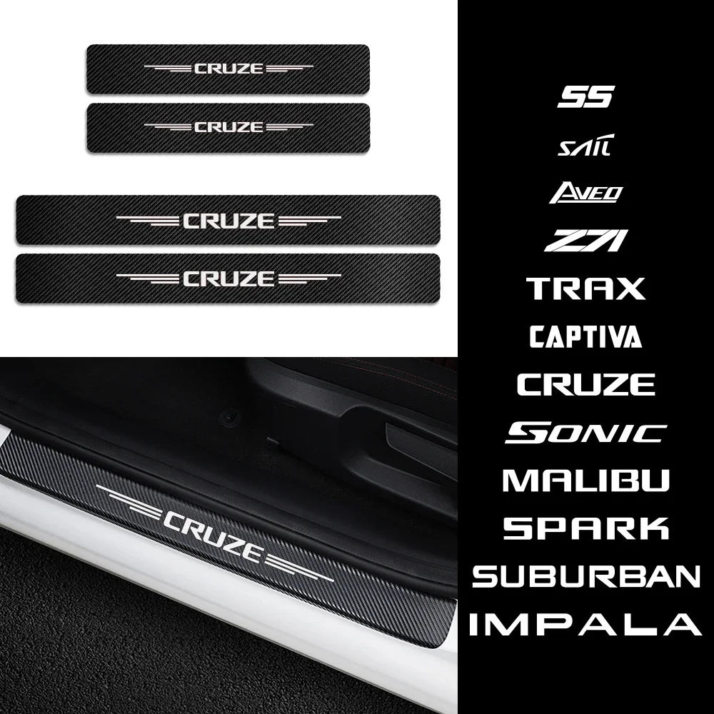 Car-Threshold-Stickers-For-Chevrolet-Cruze-Spark-Lacetti-Sonic-Captiva ...
