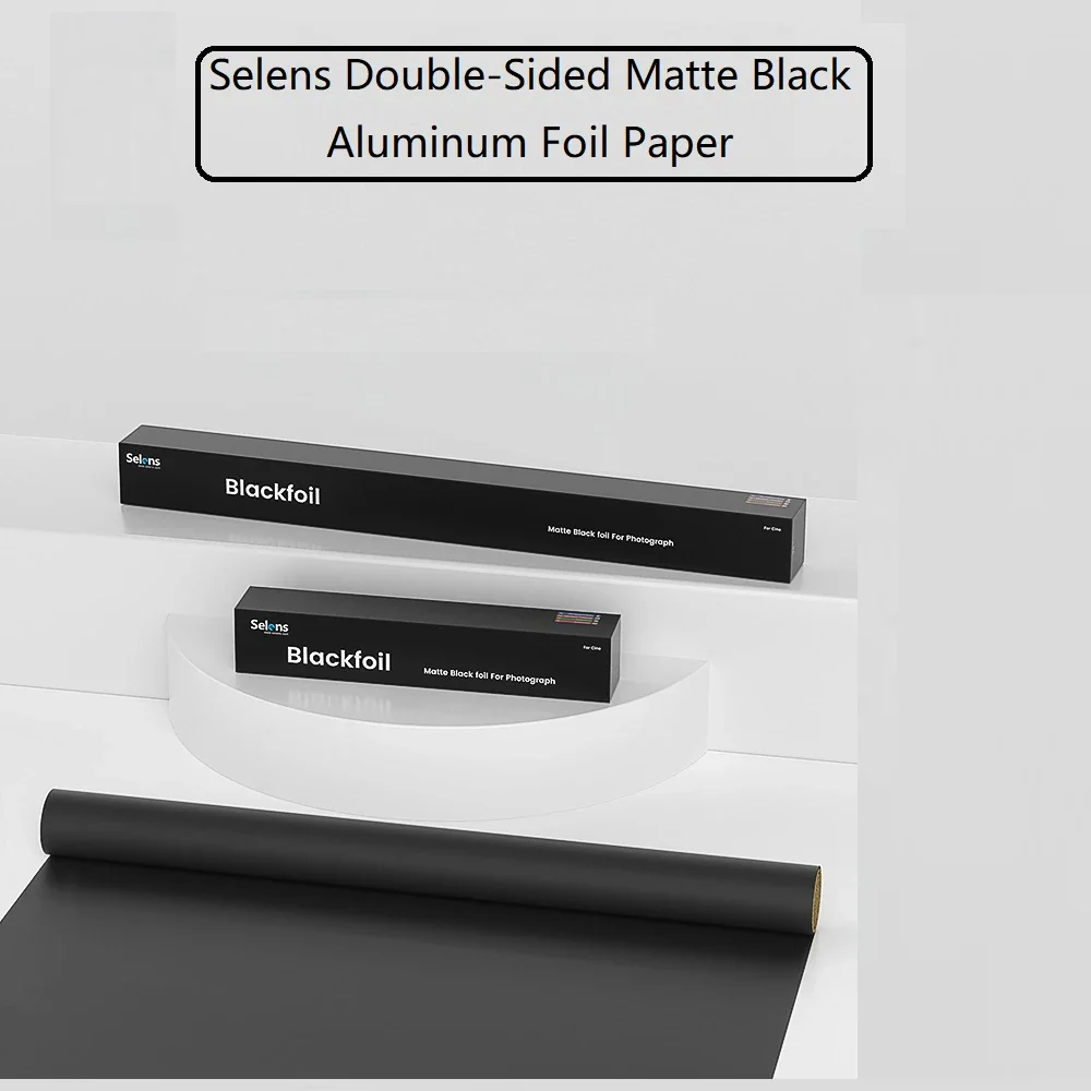 Selens-Spotlight-Black-Aluminum-Foil-Paper-Matte-Cinefoil-Non ...