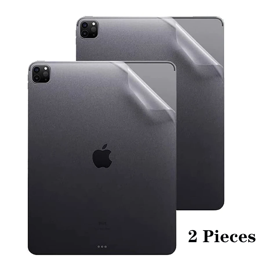 2pcs Back Carbon Fiber Film For Ipad 10.2 2019 Air 3 4 5 6 Pro 9.7 10.5 ...