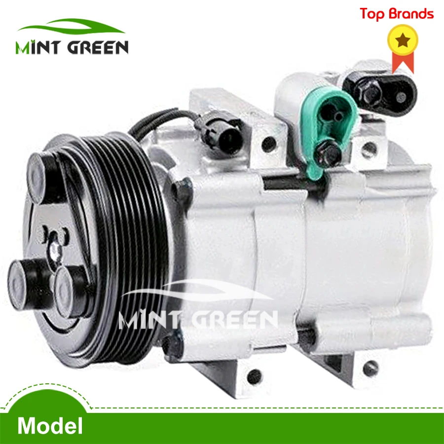 6PK 7PK ใหม่รถเครื่องปรับอากาศคอมเพรสเซอร์ AC สำหรับ HYUNDAI STAREX H1 ...