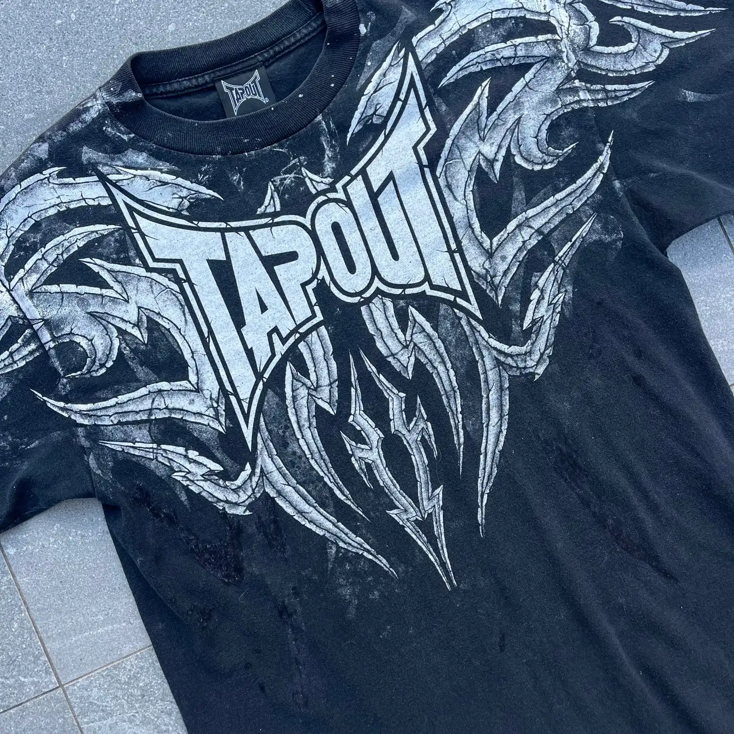 Streetwear-Tapout-T-Shirt-Y2K-Clothes-Retro-Graphic-Hip-Hop-Letter ...