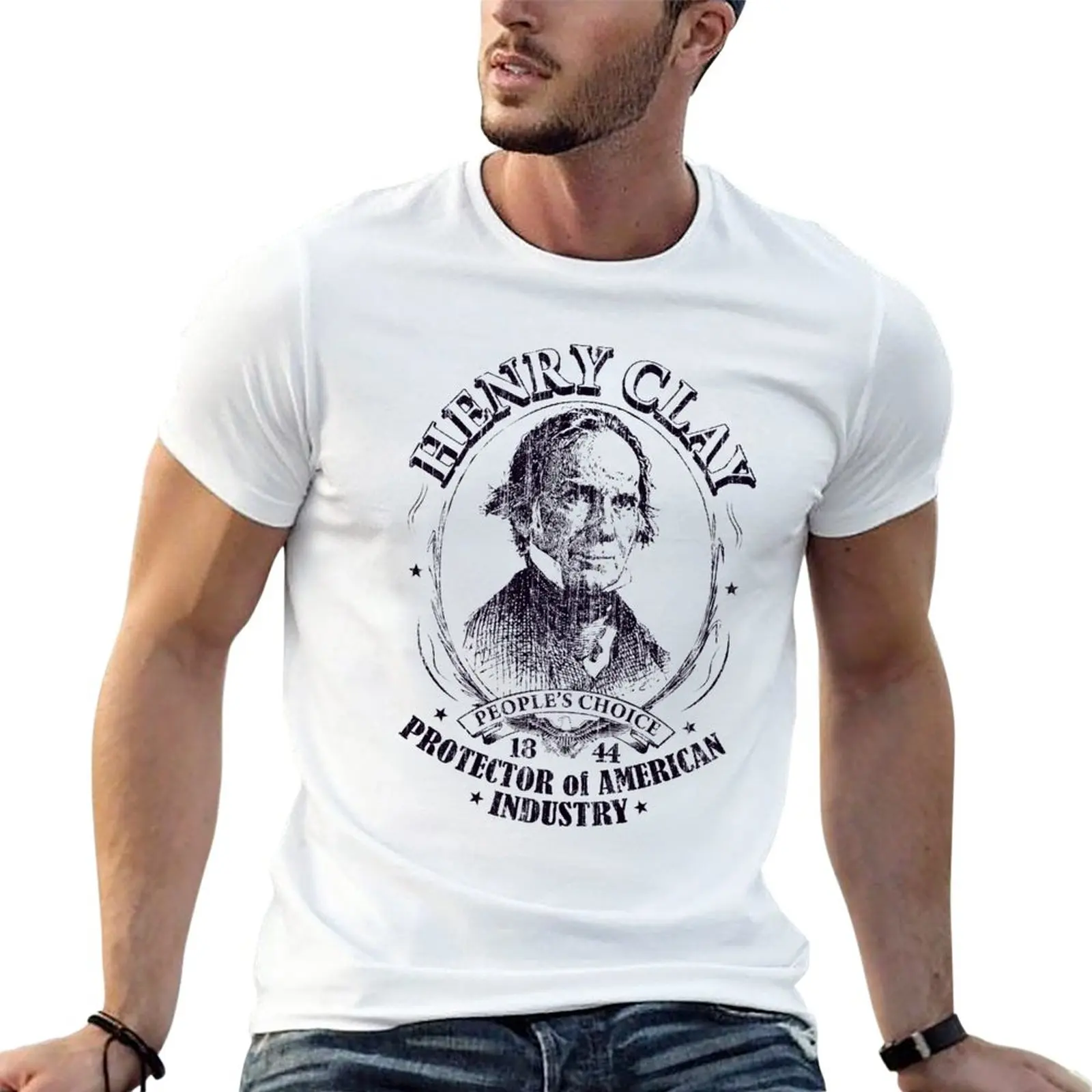 New-Henry-Clay-1844-Presidential-Campaign-T-Shirt-blank-t-shirts ...