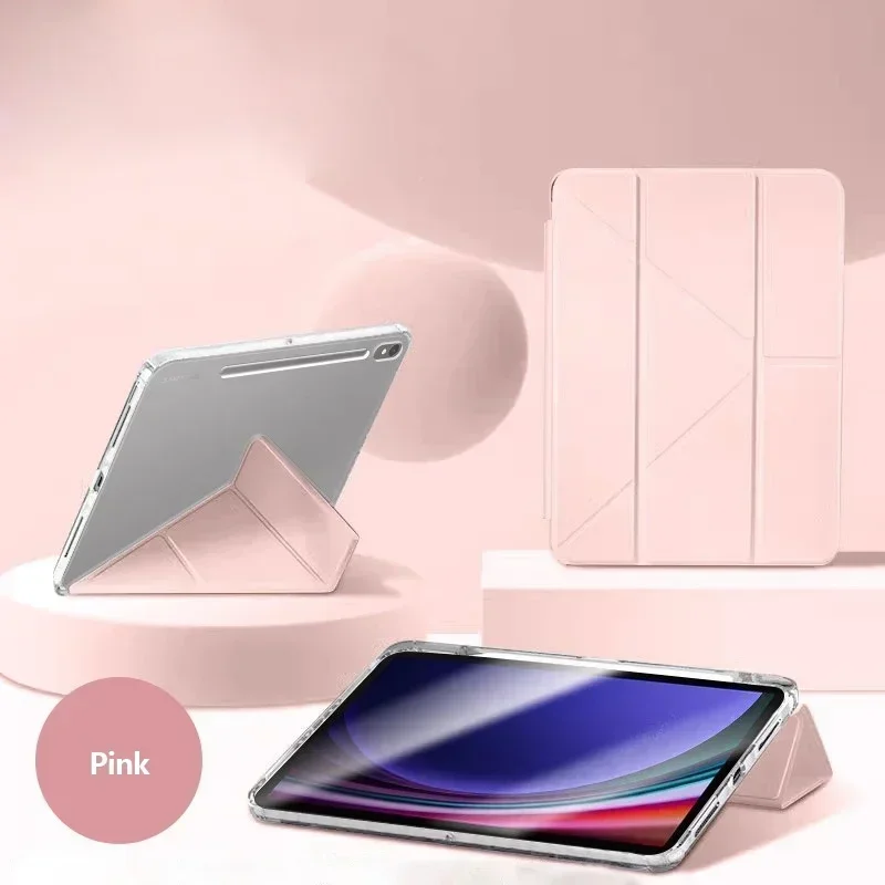 Enhanced Tablet Case with Pencil Holder - Multi - Folding Acrylic Back ...