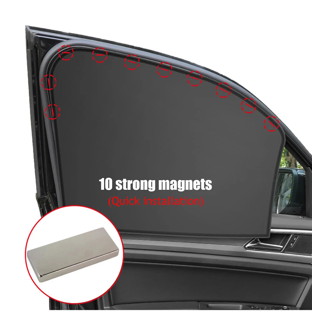 Parasol magnético de protección UV para coche, cubierta protectora de ...