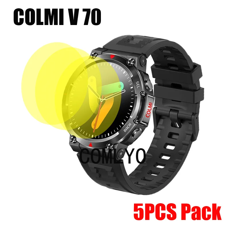 5Pcs-Soft-Film-For-colmi-V70-Screen-Protector-TPU-Hydrogel-Unthin-HD ...