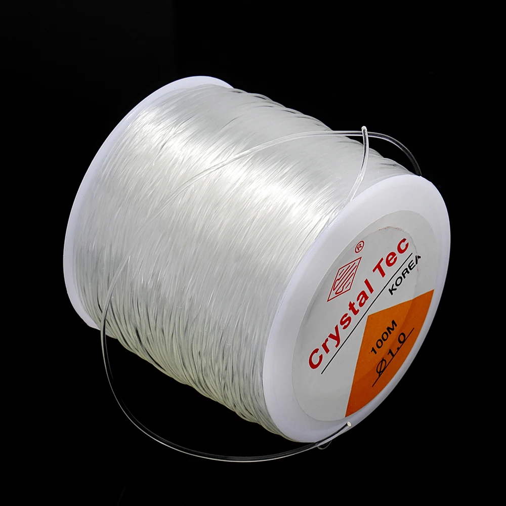 1Roll-Plastic-Crystal-DIY-Beading-Stretch-Cords-Elastic-Line-Jewelry ...