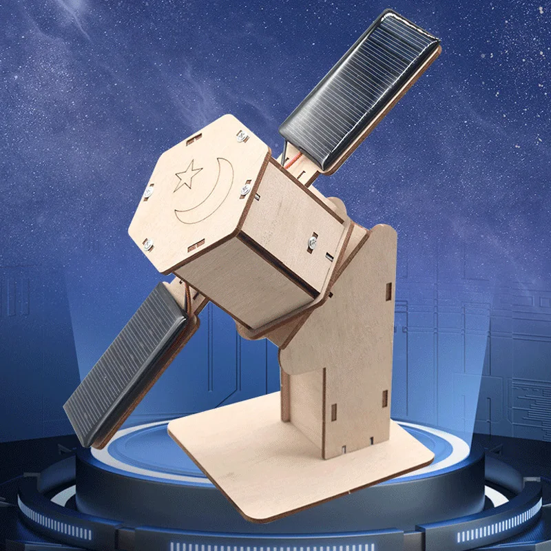 DIY-Solar-Satellite-Artificial-Assembly-Kid-Student-Science-Education ...