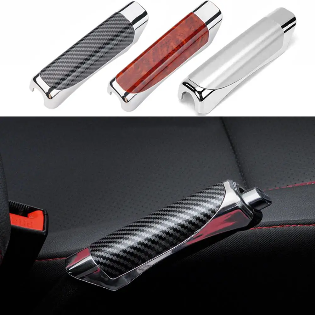 Universal-Carbon-Fiber-Car-Hand-Brake-Cover-Stylish-Anti-slip ...