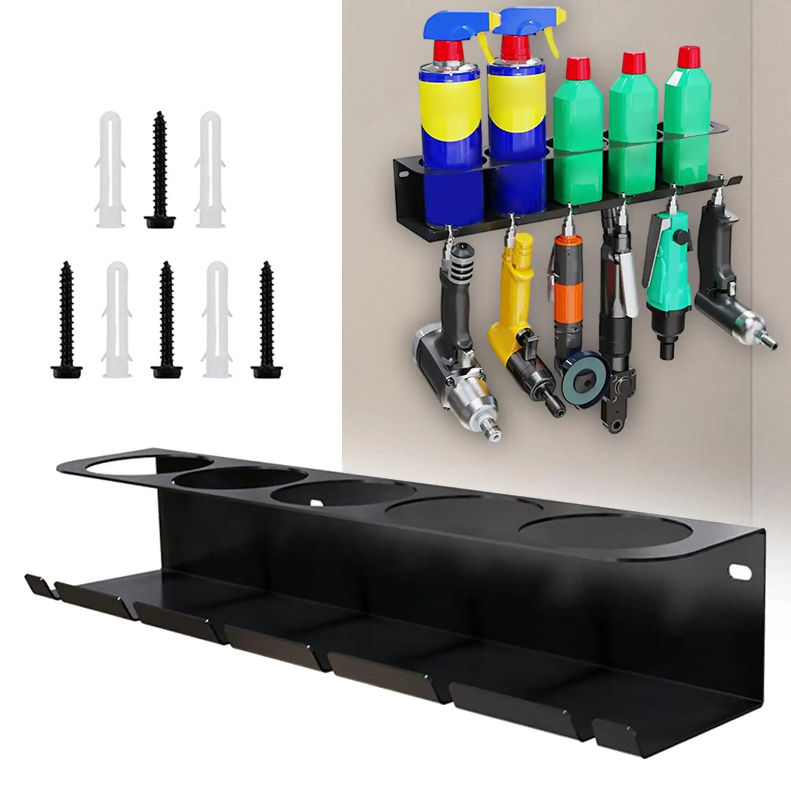 Multipurpose-Wall-Mount-Aerosol-Spray-Bottle-Holder-Easily-Install ...