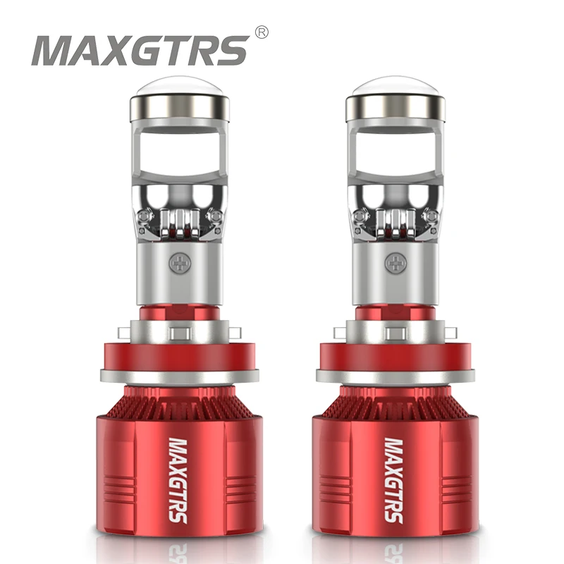 2x-H7-Led-Projector-Lens-H8-H11-H16JP-9005-HB3-9006-HB4-9012-Hir2-Car ...