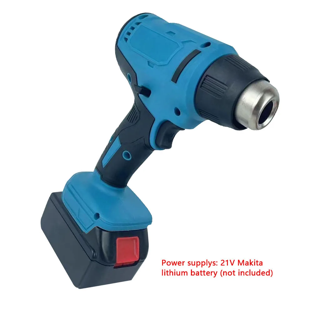 New Temperatures Adjustable Power Tool Cordless Handheld Hot Air Gun ...