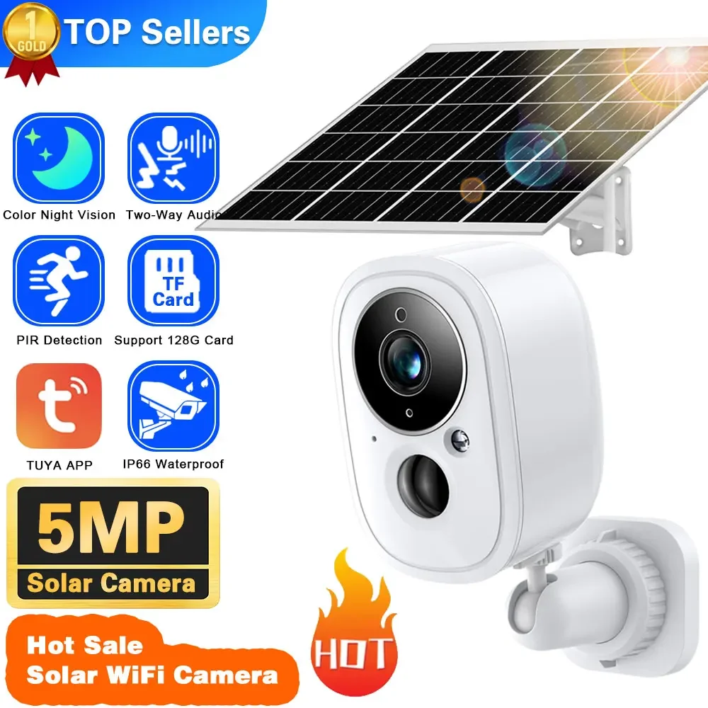 5MP-HD-Wireless-Outdoor-Wifi-Home-Solar-PTZ-Camera-CCTV-Solar-Panel ...