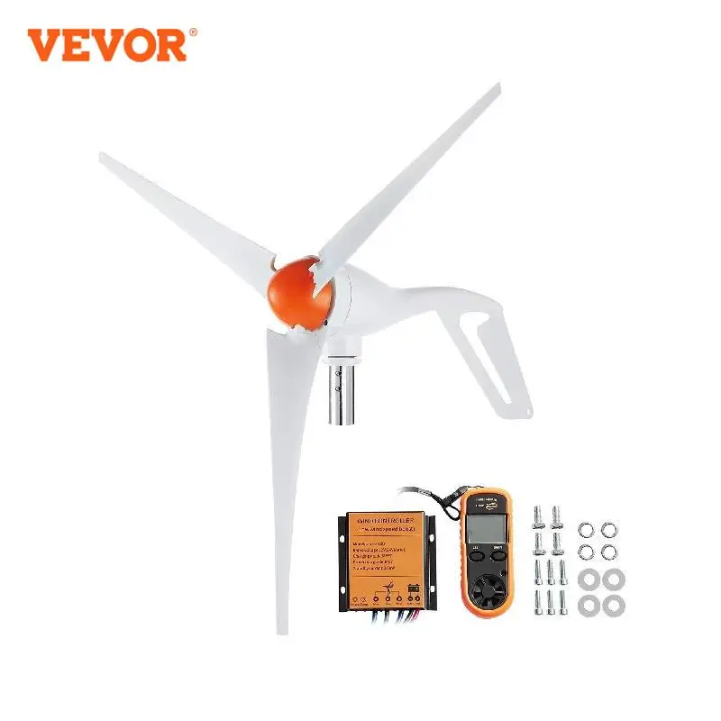 VEVOR-turbina-aerogeneradora-de-500W-con-anem-metro-Kit-de-turbina-e ...