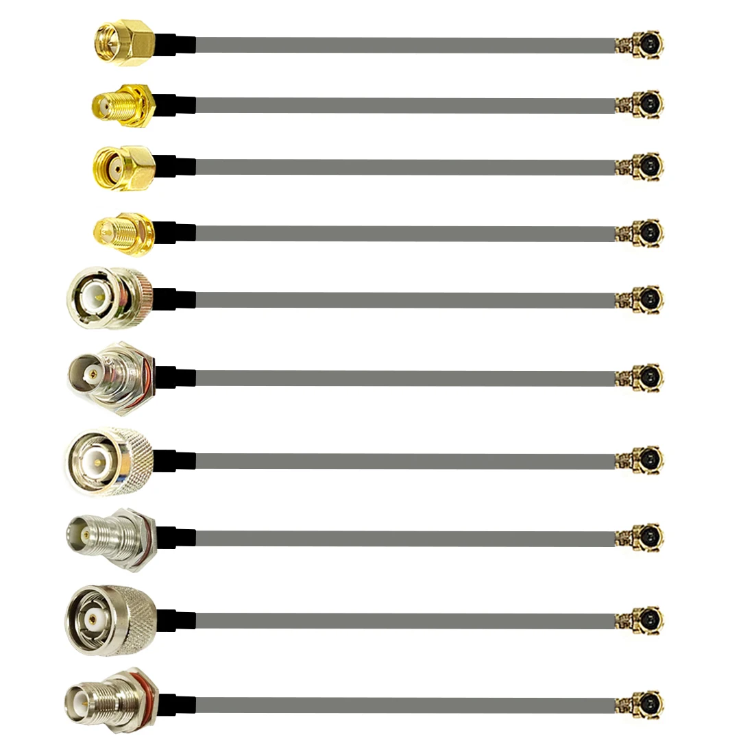 Cabo Pigtail para PCI WiFi Card, Extensão Router Sem Fio, U.FL IPX IPEX ...