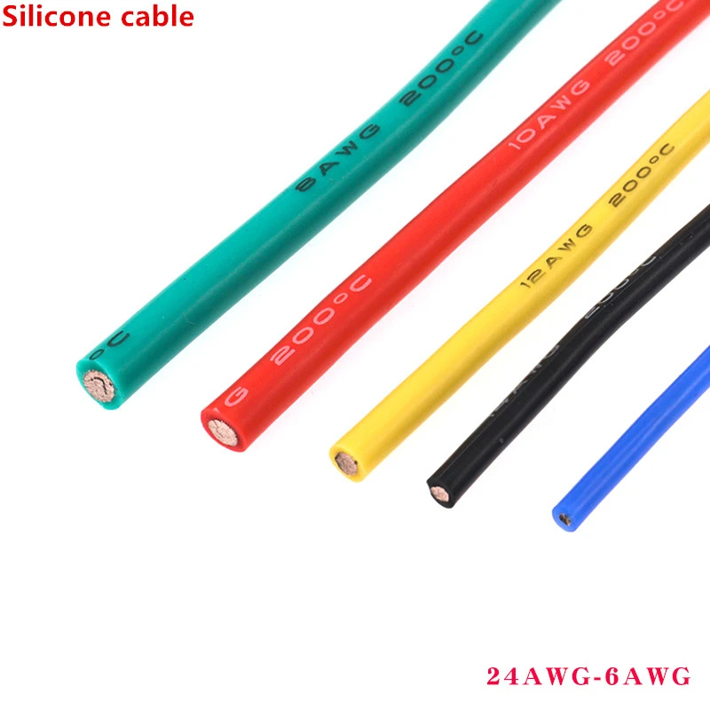 Car-Automotive-Electrical-Electric-Cables-6Awg-Silicone-Cable-Red-Wire ...