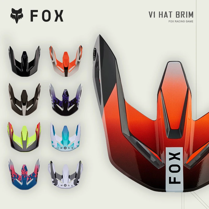 FOX RACING V1 Peak Visor Replacement Part for Full-Face Helmets ...