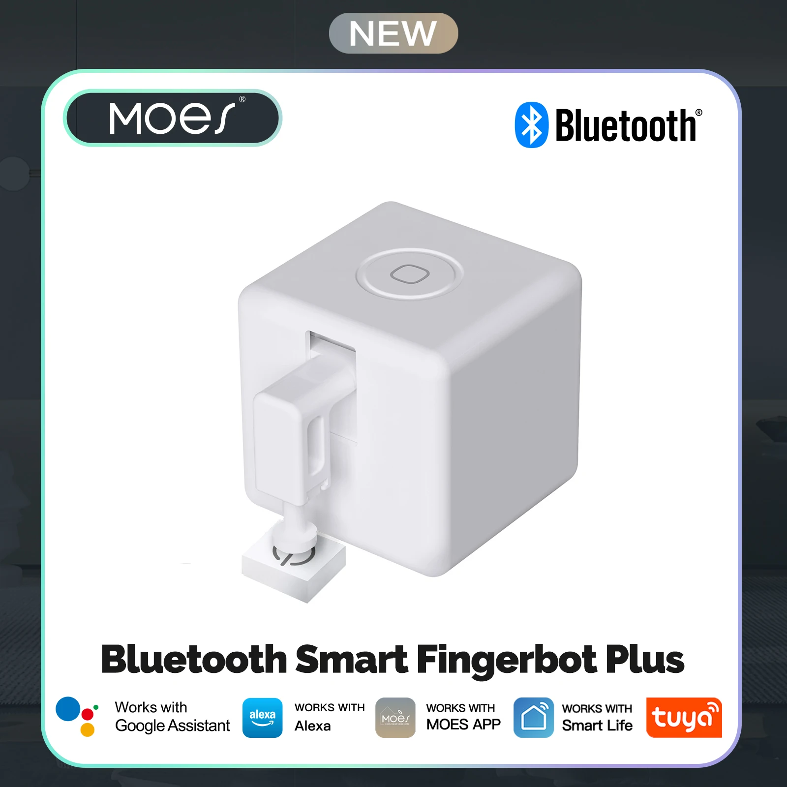 MOES Tuya Fingerbot Button Pusher New Bluetooth finger robot Smart Life ...