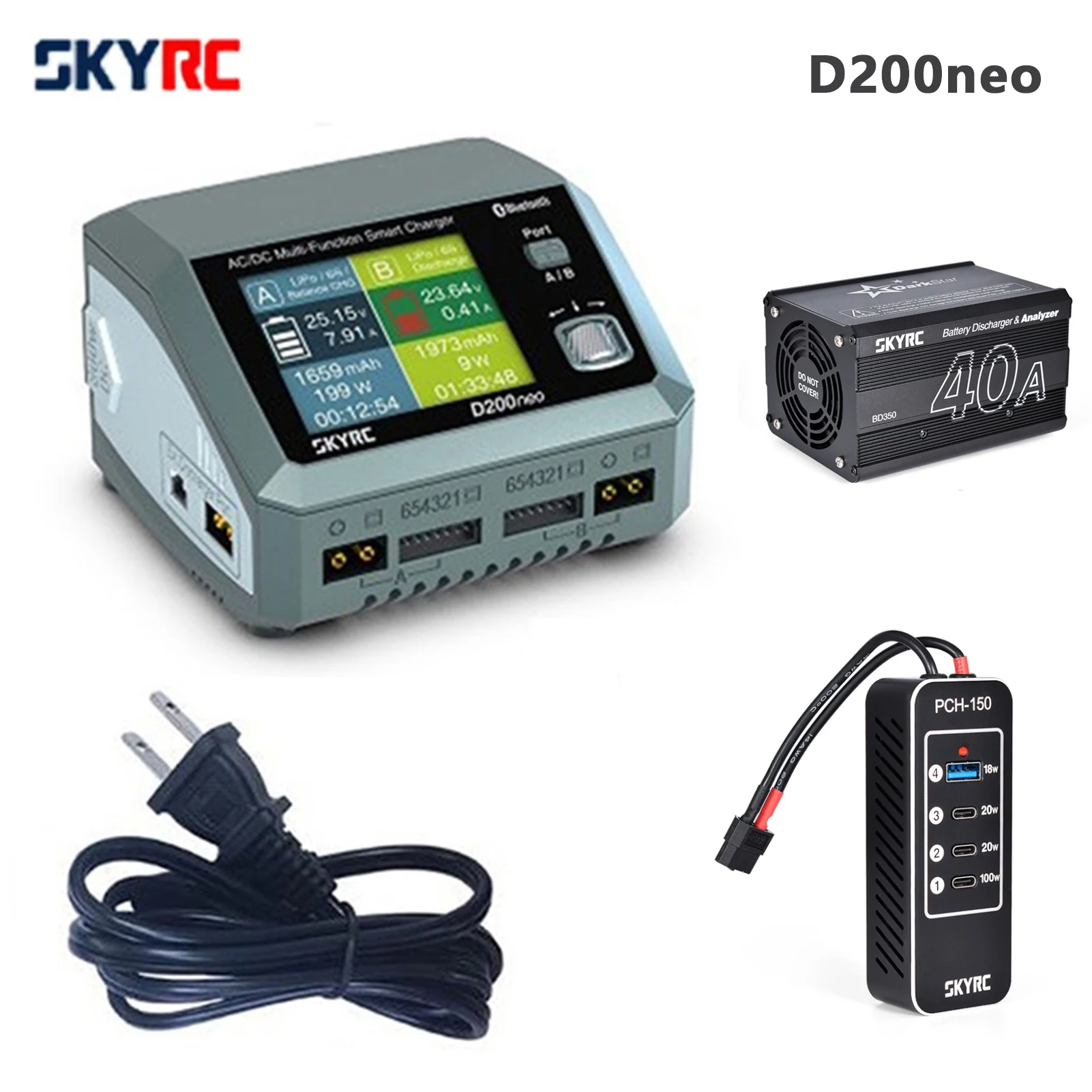 SkyRC-D200neo-Smart-Charger-Multi-functional-Dual-Ports-Smart-Charger ...