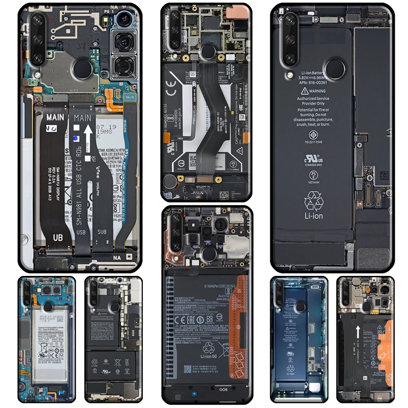 Motherboard Circuit Board For Huawei Y5P Y6P Y7A 2020 Y3 II Y5 Y6 Y9 Y7 ...