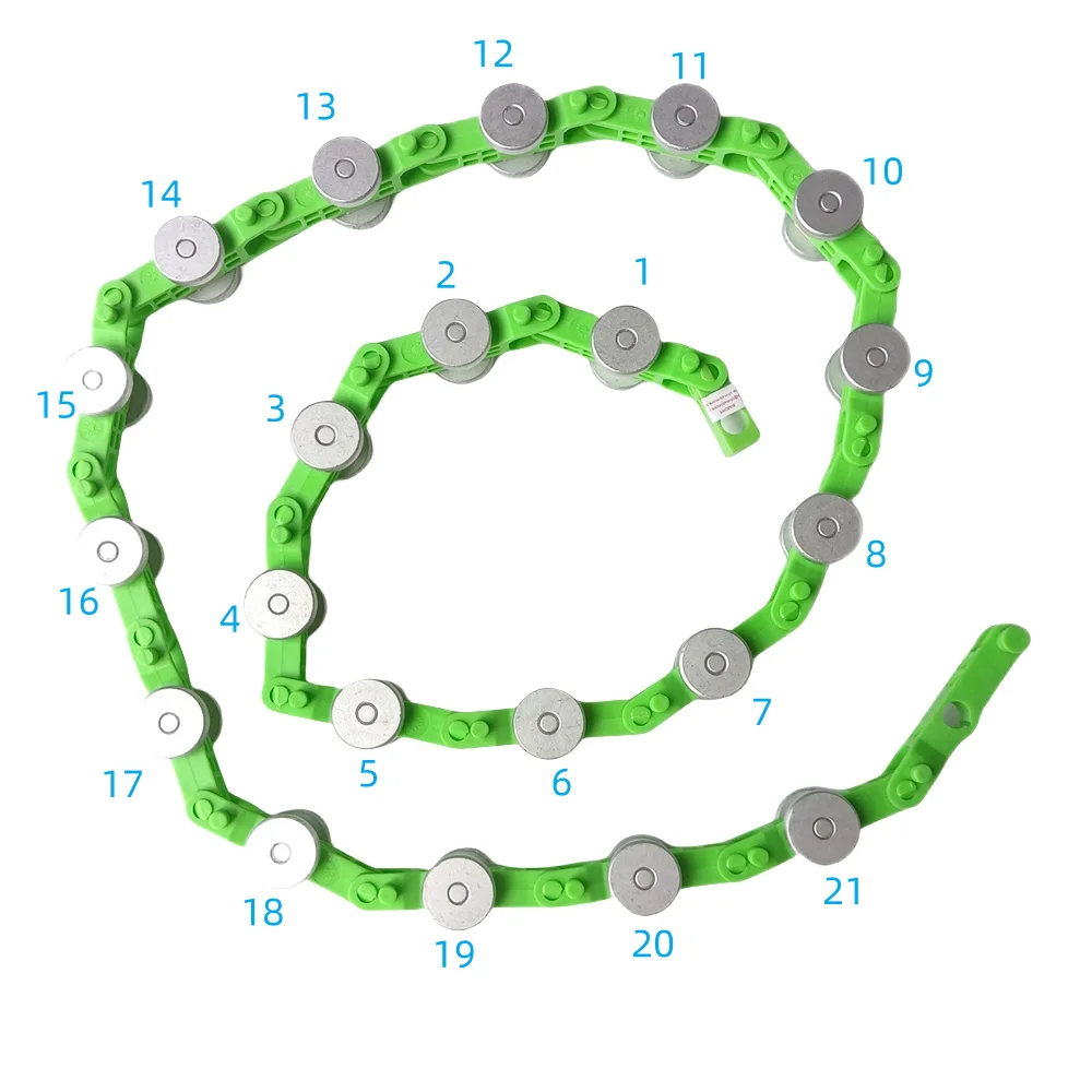 Escalator-Handrail-Newel-Chain-Green-PEC03-118-Use-for-OTIS-21-Pairs ...