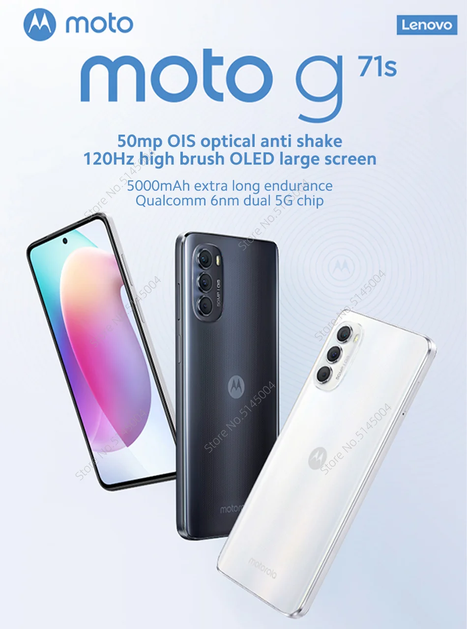 Global ROM Motorola Moto G71 S 8GB 128GB Snapdragon 695 5G Mobile Phone ...