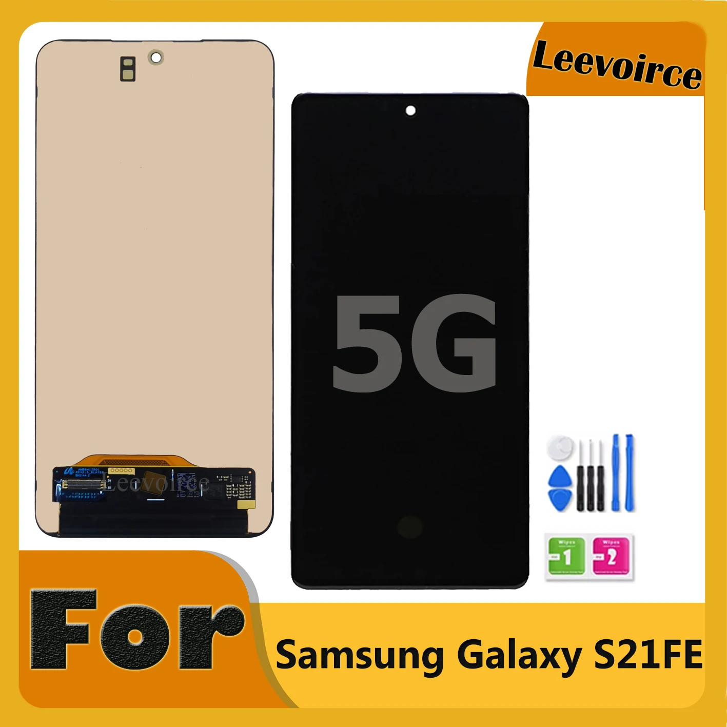 6-5-Original-Super-AMOLED-Screen-for-Samsung-Galaxy-S21FE-S21fe-LCD ...