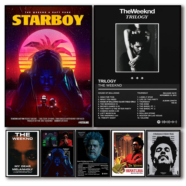 The Weeknd Poster Trilogy