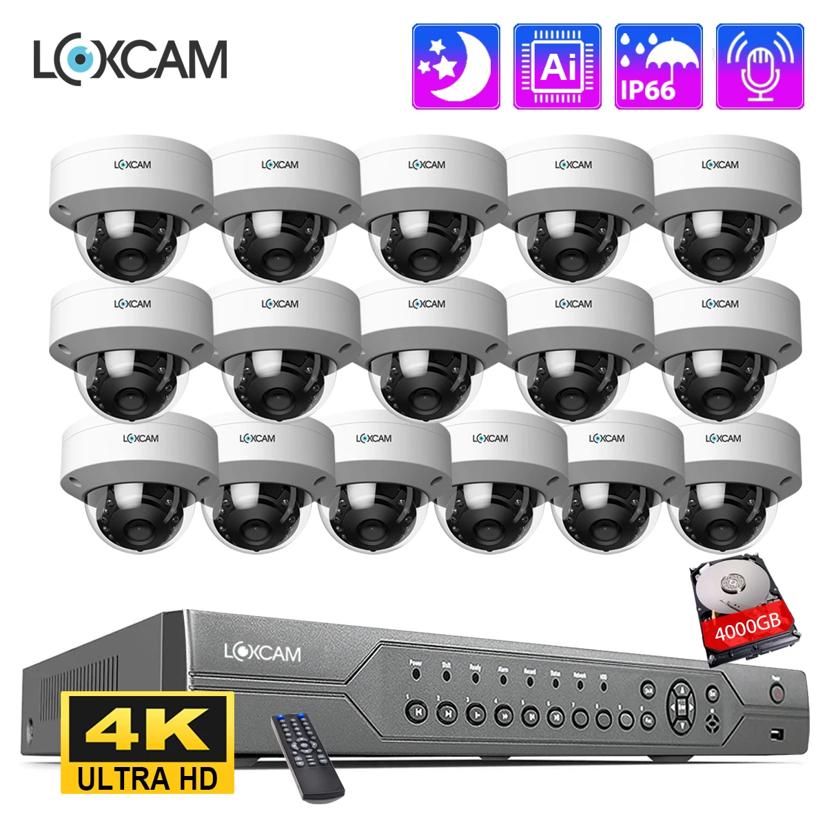 LOXCAM-H-265-16CH-4K-CCTV-Audio-Record-Security-Camera-System-48V-POE ...