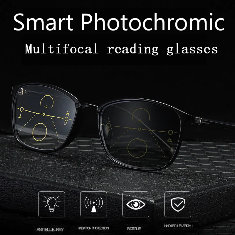 Gafas-de-lectura-multifocales-fotocrom-ticas-para-hombre-lentes-de ...