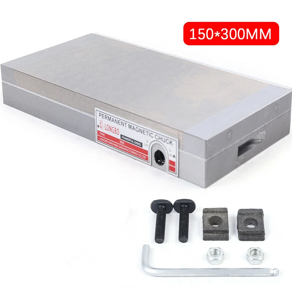 Portabrocas-magn-tico-permanente-de-poste-fino-Hine-sujeci-n-de-trabajo-de-superficie-6x12 ...