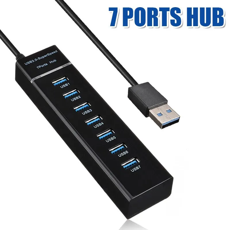 USB3-0HUB-7-Port-Splitter-3-0-Hub-3-0-HUB-7-Port-Expander-Computer ...