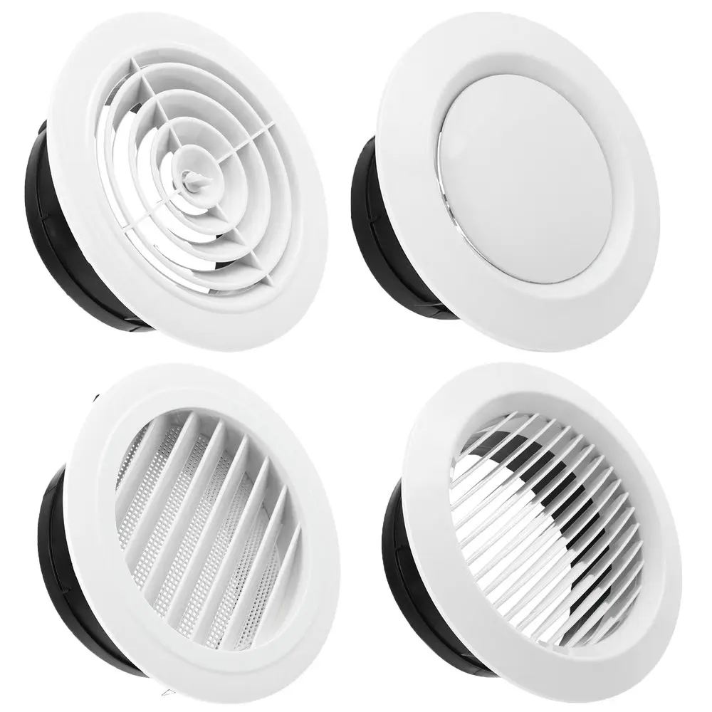 100/150mm Various Shapes Air Vent Extract Valve Grille Air Circulation ...