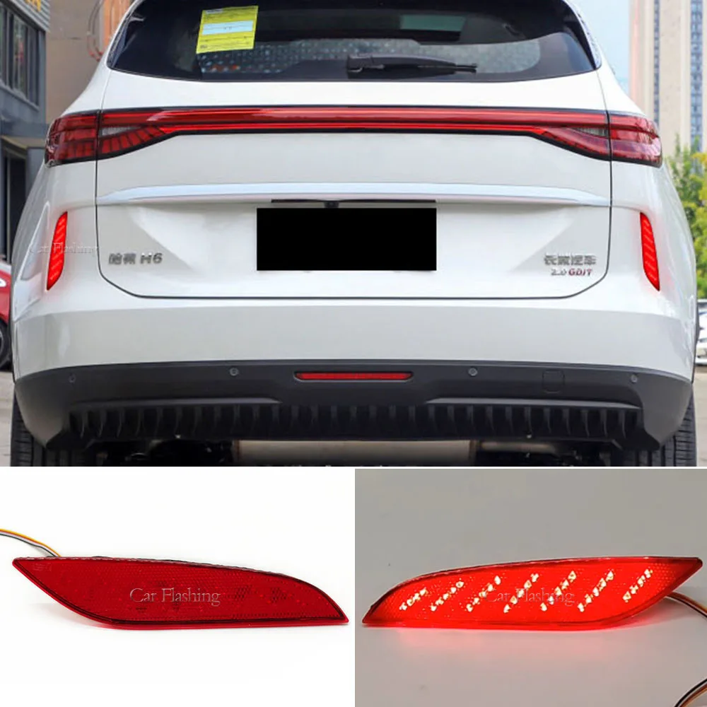 For-Haval-21-23-H6-third-generation-rear-bumper-lights-navigation ...