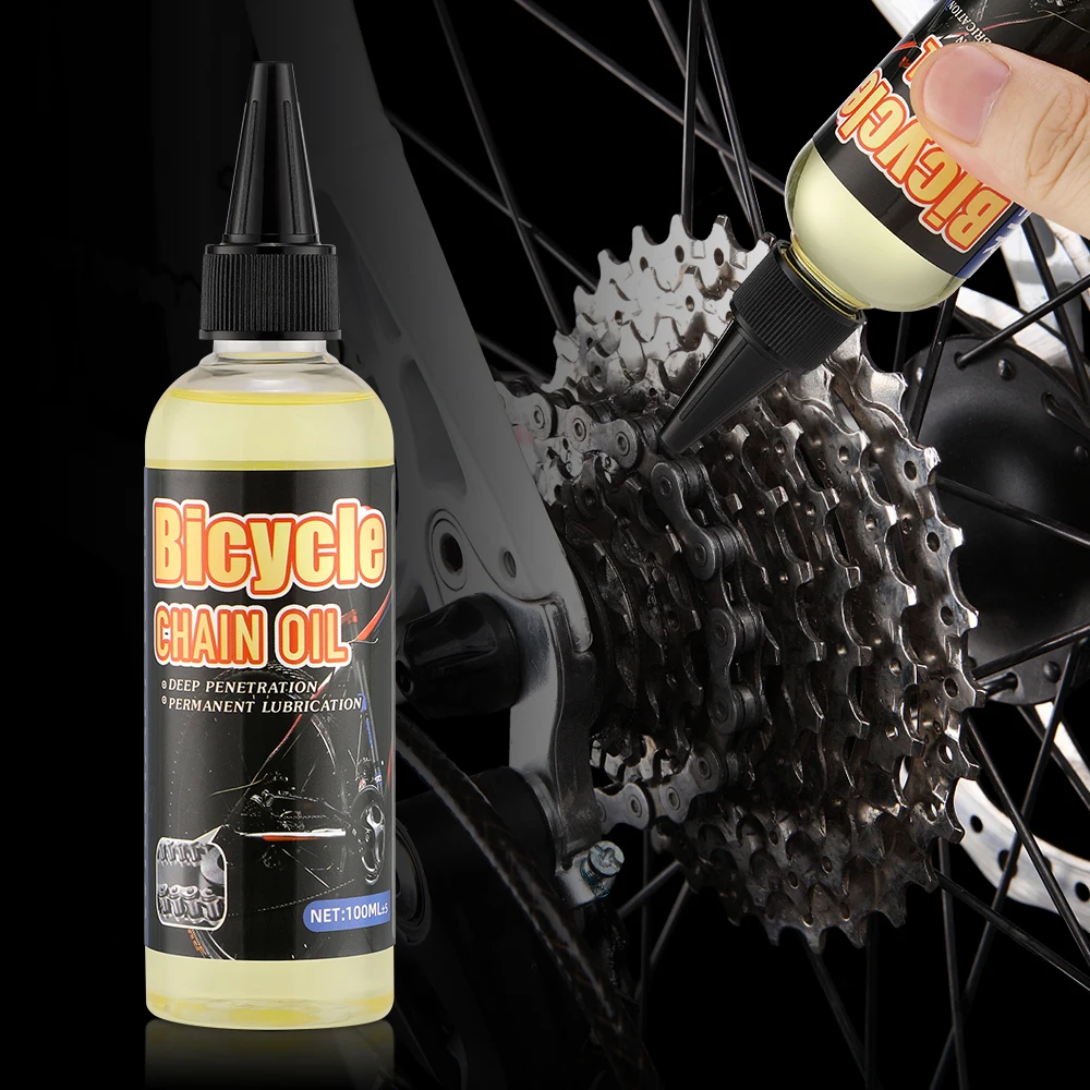 100ML-Bicycle-Chain-Waxy-Maintenance-Oil-Squirt-MTB-Road-Bike-Waxy-Dry ...