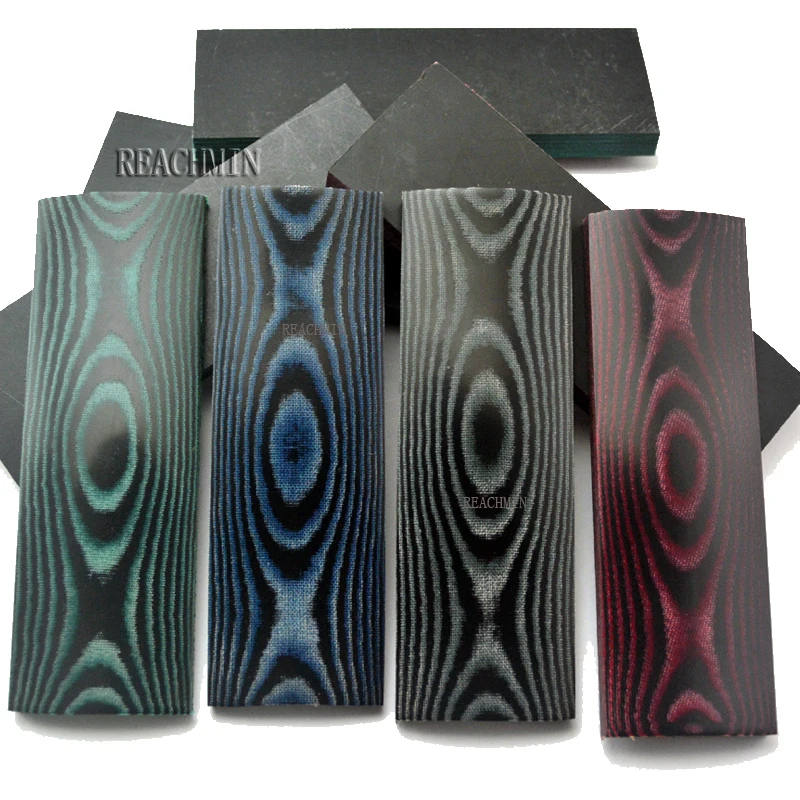 2-pcs-Micarta-Template-Board-Sheet-White-Red-Green-Blue-DIY-Knife ...